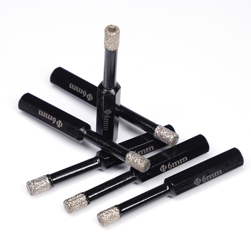 Popular Ceramic Hex Vacuum Brazed Drill Bit with Wax from China ...